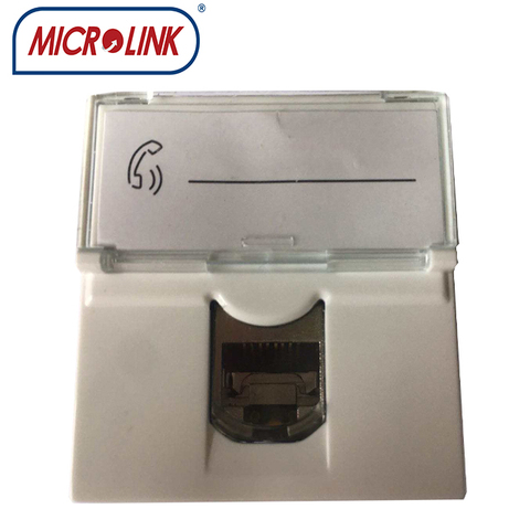 Buy French Single Port Ethernet Faceplate Outlet Toolless Stp Cat6a ...