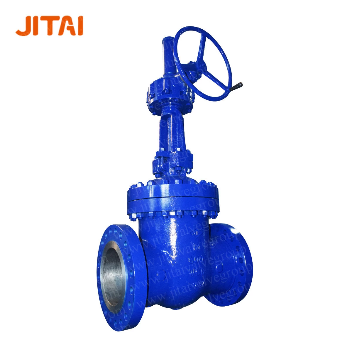 Buy Heavy Duty Full Port Flanged Big Mechanical Gate Valve from JITAI ...