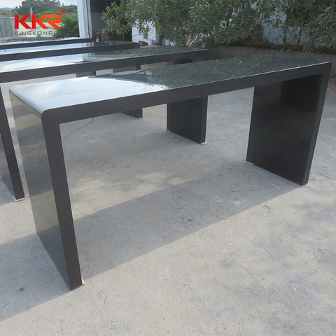 Buy High Gloss Commercial Acrylic Solid Surface Bar Counter Bar Table ...