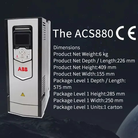 Buy High Performance Abb 880 Vfd 0.75kw-500kw 380v Ac Variable ...
