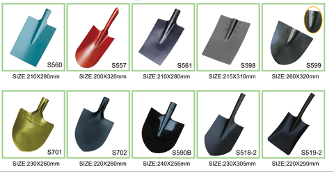 Buy High Quality Shovel Agricultural Tools Steel Shovel Head Garden ...