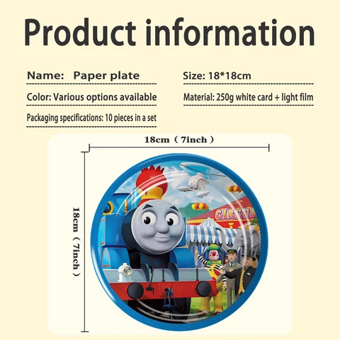 Buy Hot Selling Various Theme Series Plates Party Decoration Supplies ...