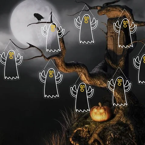 Buy Illuminate Your Outdoor Areas With Flexible Flashing Ghost Neon ...