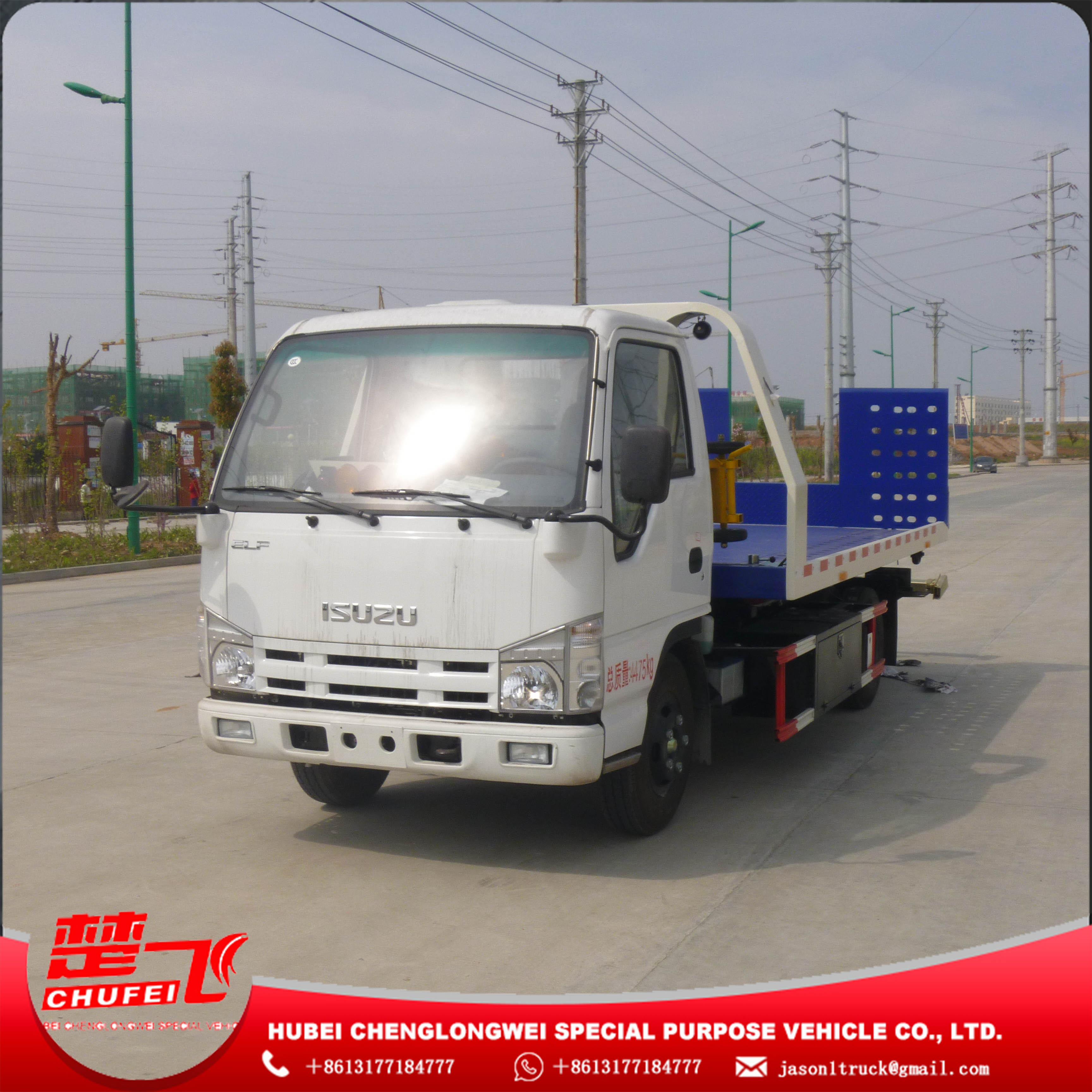 Buy Japanese Brand I-suzu Flatbed Tow Truck Wrecker Tow Truck Japan For ...