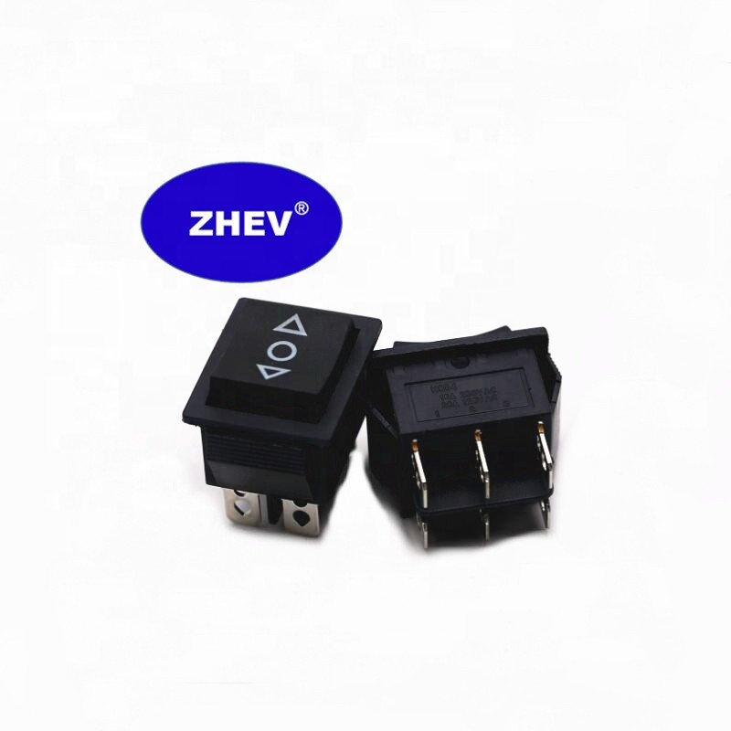 Buy Kcd4-223 Dual Momentary Rocker Switch With On-off-on 6pins 20a from ...