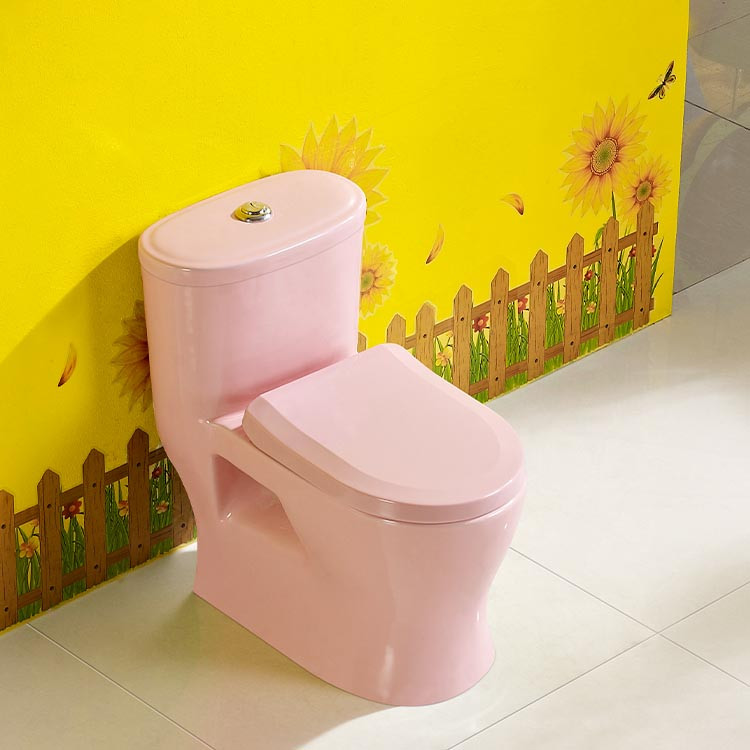 Buy Kindergarten Color Ceramic Toilet Special Baby Cartoon Sanitary ...