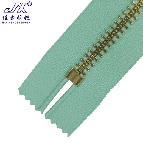 Buy Mass Custom Production Zip No8 Metal Plating Closed End Zippers ...