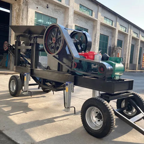 Buy Mini Diesel Engine Small Lab Jaw Crusher Machine Pe250x400 Portable ...