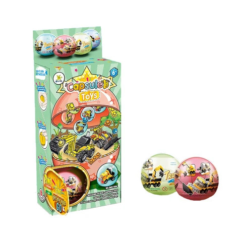 Buy Mini Engineer Truck Educational Construction Kits Diy Intelligent ...