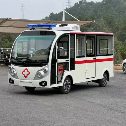 Buy Mini Wholesale Emergency Ambulance 72v Electric Ambulance Car For ...
