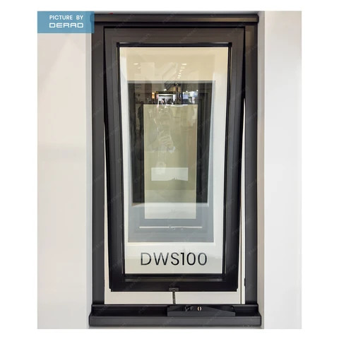 Buy Modern Interior Aluminium Windows Double Glazed Glass Awning ...