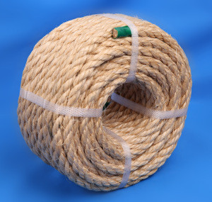 Buy Natural Twisted 10mm Jute Sisal Rope Roll from Shandong Hitech New ...