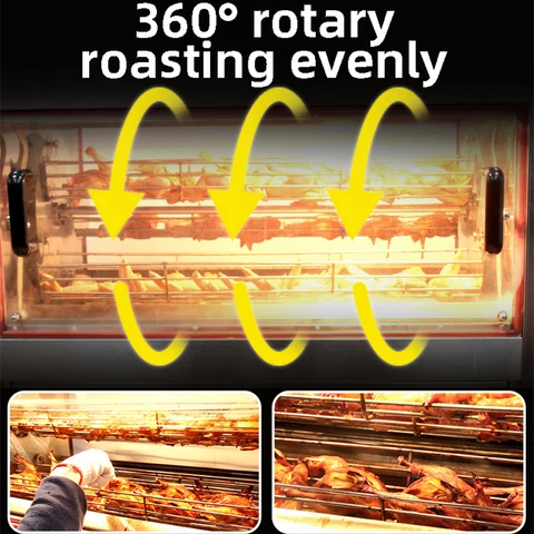 Buy New Horizontal Electric Oven Commercial Restaurant Auto-matic ...