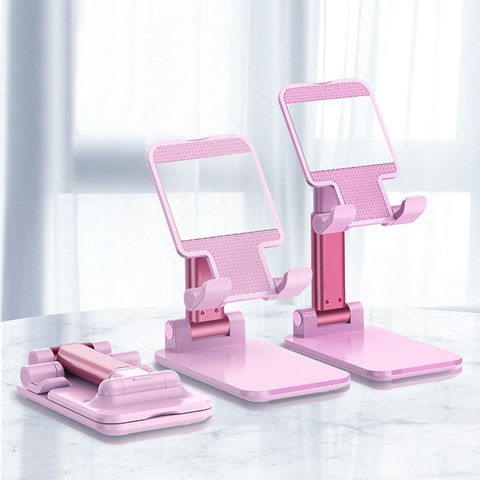 Buy New Portable Abs Plastic Tablet Stand Folding Lazy Mobile Phone ...