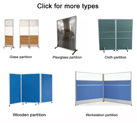 Buy Office Cubicle Partitions Panel Wall Separation Panels Folding Wall ...