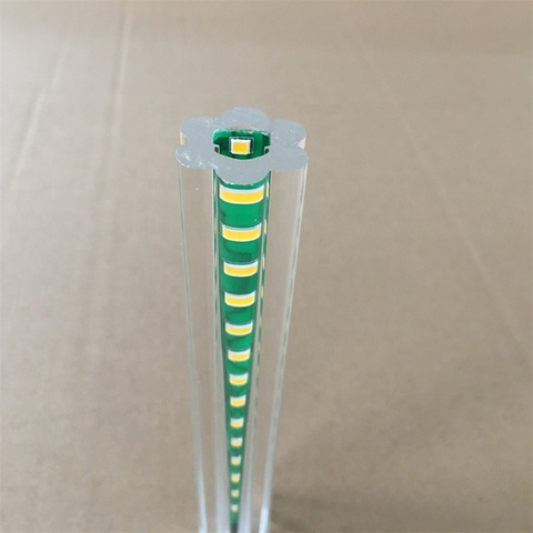 Buy Optical Focus Led Linear Light Clear Acrylic Tube Lens Housing ...
