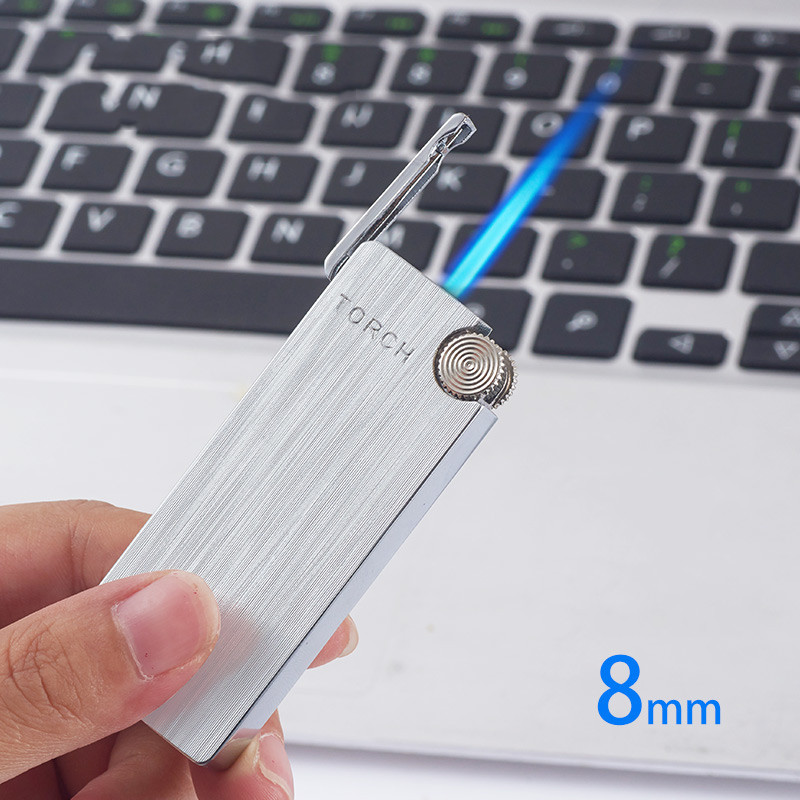 Buy Personalized Custom Windproof Jet Blue Flame Torch Lighter ...