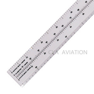 Buy Plastic Pilot Scale Ruler 16 Inch Nautical Miles Long Ruler For ...