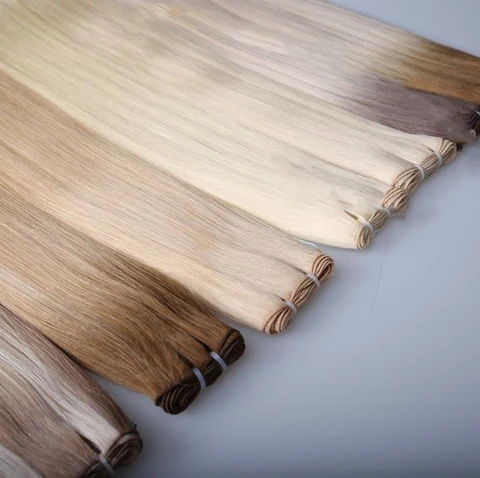 Buy Private Label Balayage Micro Beads Weft Hair Extensions, Machine ...
