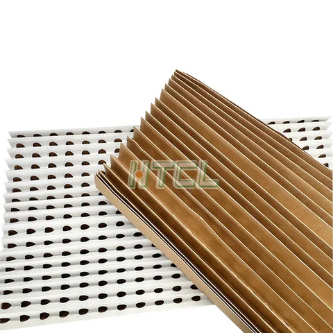 Buy Professional Production V-type Kraft Layered Paper Paint Pleated ...