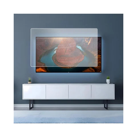 Buy Removable 32" - 85" Tv Screen Protector Hanging On Acrylic Anti ...