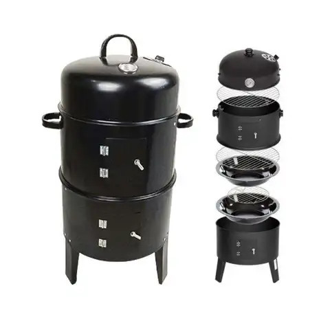 Buy Smokeless Sample Available Charcoal Bbq Grill Smoker Barrel ...