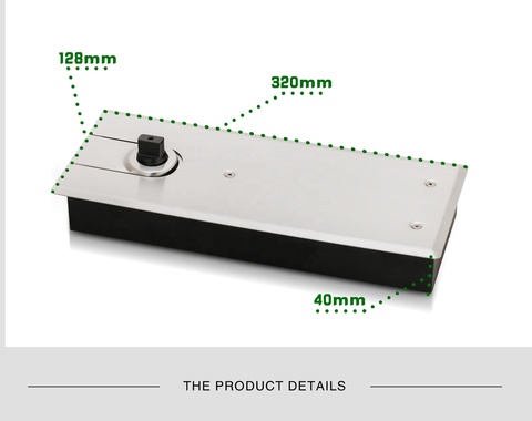 Buy Snowlex Manufacturer Glass Door Closer Two Speed Hydraulic Heavy ...