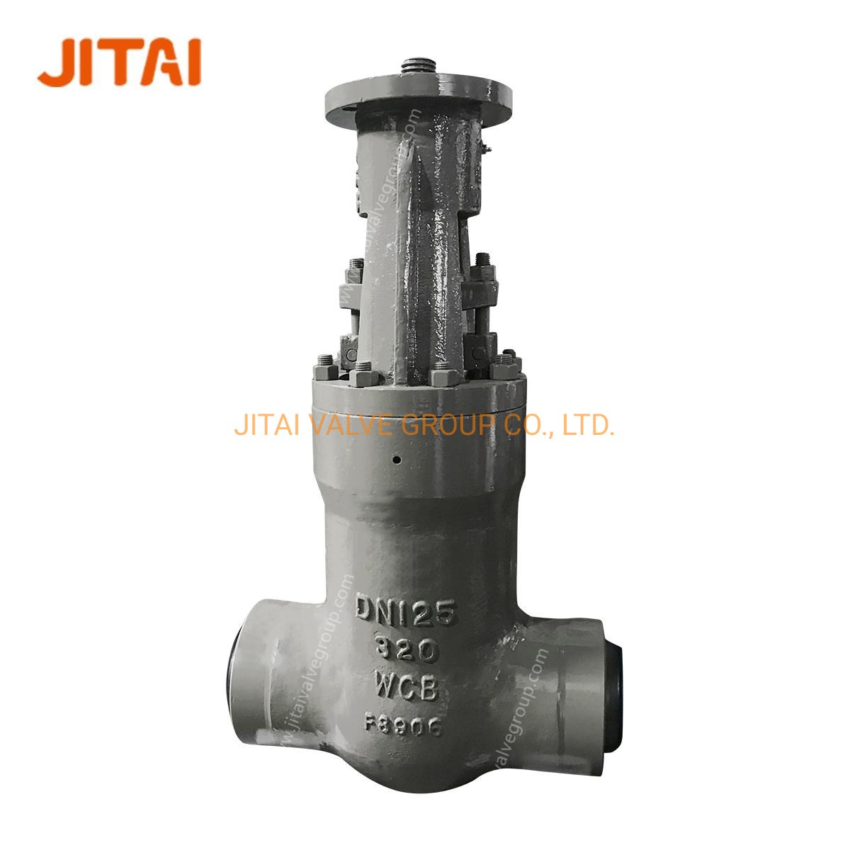 Buy Solid Wedge Bare Shaft Pn320 En 10434 Gate Valve For Power Plant ...