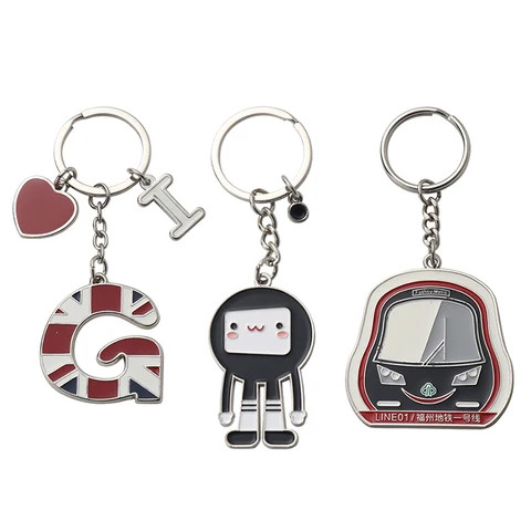 Buy Souvenir Gifts Promotion Keychain Custom Soft Hard Enamel Key Chain ...