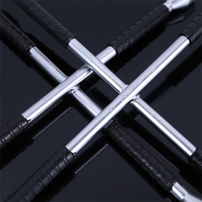 Buy Universal Cross Wrench 4-way Lug Tire Spanner Car Cross Wheel ...