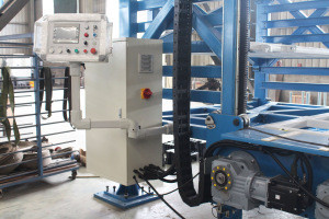 Buy Vertical Automatic Stacker For Steel Sheets from Shaoxing Smartech ...