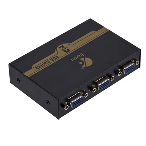 Buy Vga Video Switcher Splitter Box 2 Port 1 Pc In To 2 Lcd Tv Monitor ...