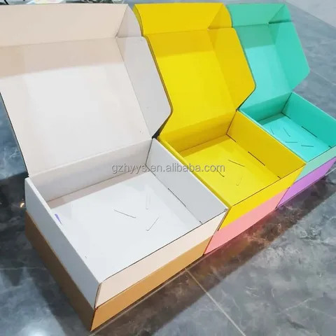 Buy Yr-04 Factory Custom Colorful Shipping Mailing Boxes White ...