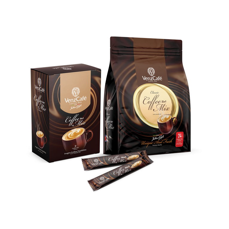 Buy Venzcafe Coffee Mix 3 In1 Instant Coffee from VenzCafe, Iran ...