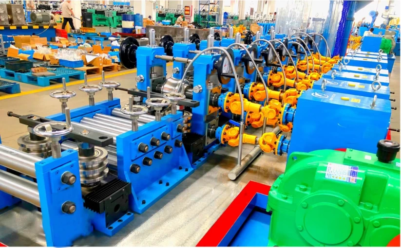 Buy Industrial Structural Hollow Section Ms Steel Tube Making Machine ...