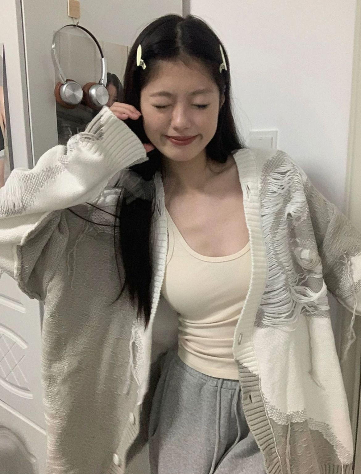 Buy Lazy Wind, Soft Glutinous Sweater, Jacket, Women's Autumn And ...