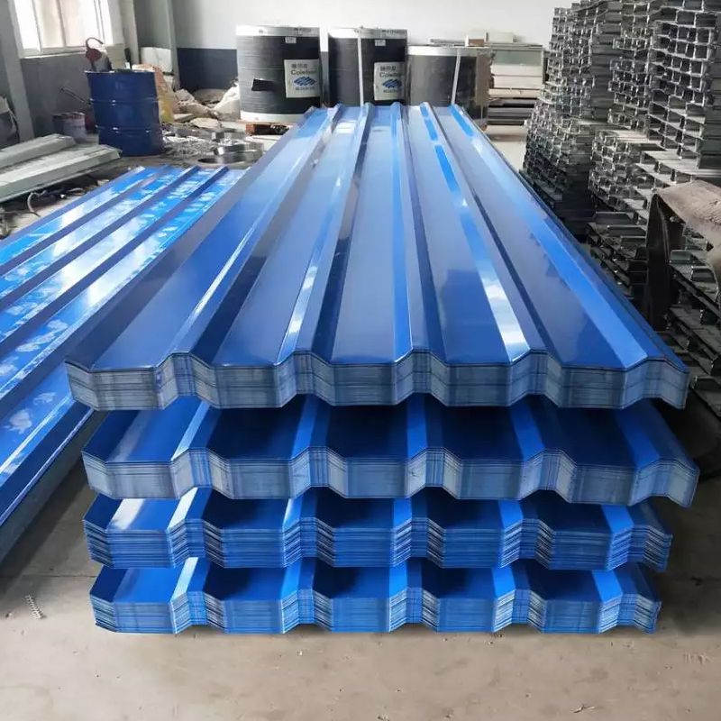 Buy Colored Corrugated Steel Plate from Jinan Zunkai Materials Co., Ltd ...