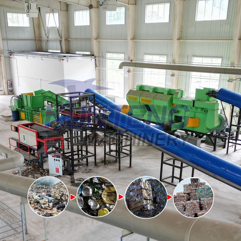 Buy Automatic Urban Household Waste Air Screening Machine, Textile Industry Solid Waste Sorting ...