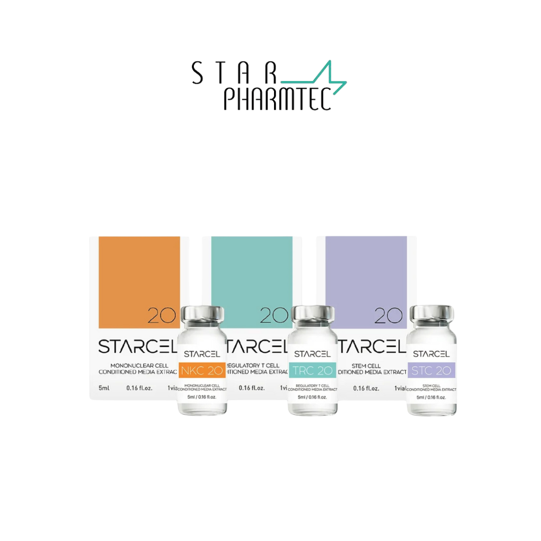 Buy Starcel 20 Exosome Treatment 5ml X 5 Vials from STARPHARMTEC, South Korea | Tradewheel.com