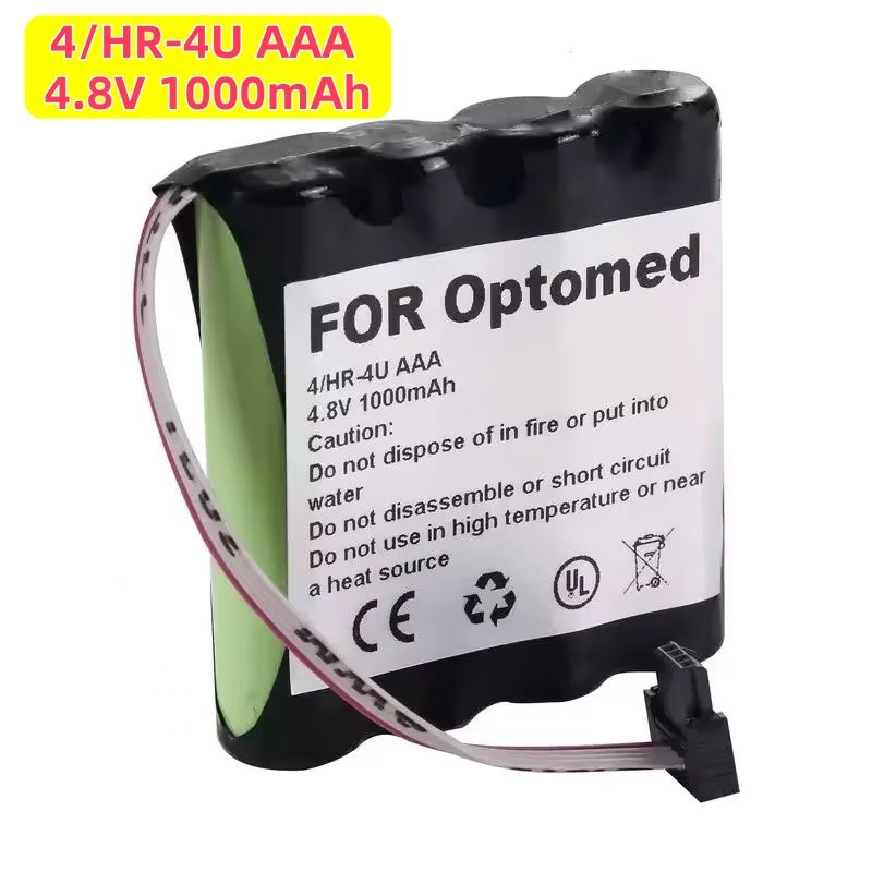 Buy 4/hr-4u Aaa 4.8v 1000mah Camera Ni-mh Battery Pack For Optomed ...