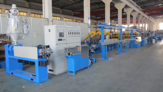 Buy Cable High Speed Extruder Plastic Wire Machine Extrusion Line Cable ...