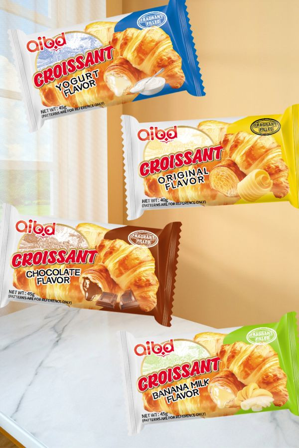 Buy Croissant Croissant Creamy Fluffy Milk Bread Factory Wholesale ...