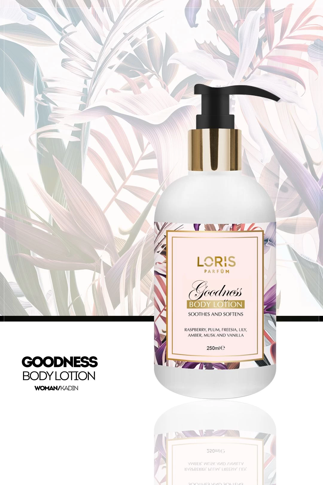 Buy 250ml Woman Goodness Body Lotion Loris Parfum from LORIS PARFUM ...
