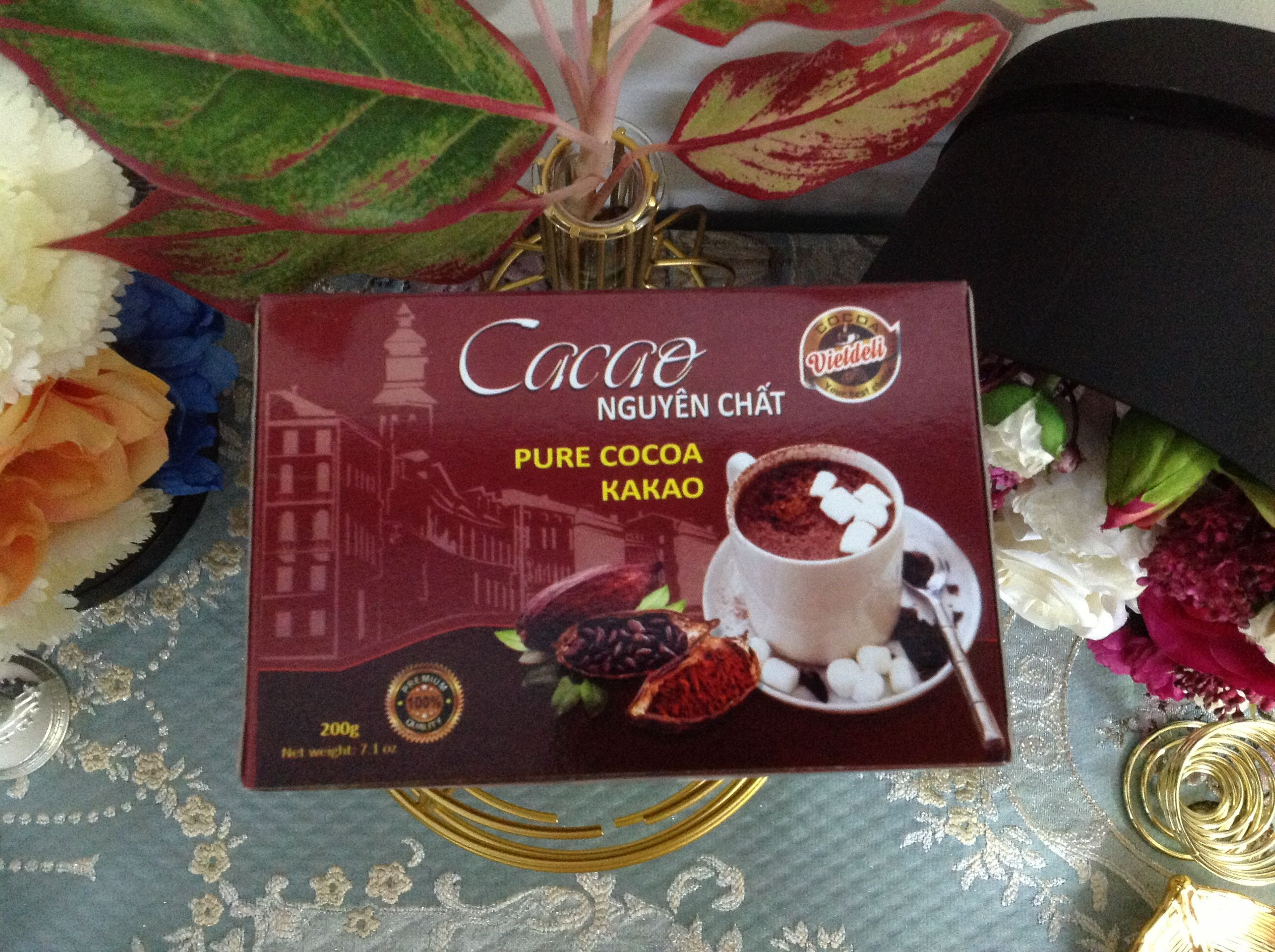 Buy Pure Cocoa Powder - Box 200g - Vietdeli from VIET DELI COFFEE CO ...