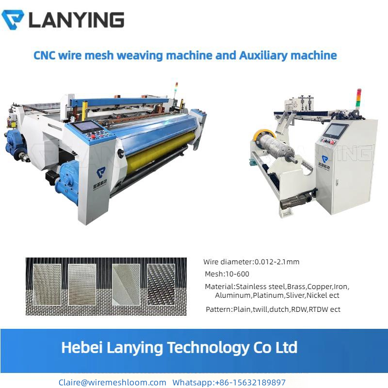 Buy Cnc Wire Netting Weaving Machine from Hebei Lanying Technology Co ...