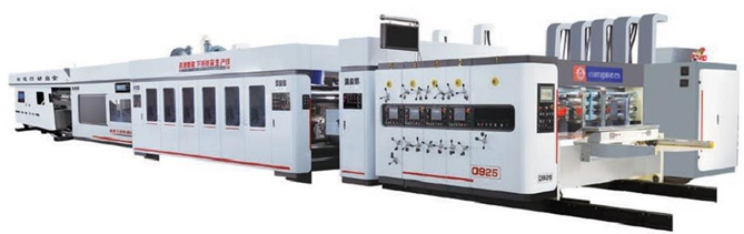 Buy High Speed Ink Printing Adhesive Box Packaging Linkage Line from ...