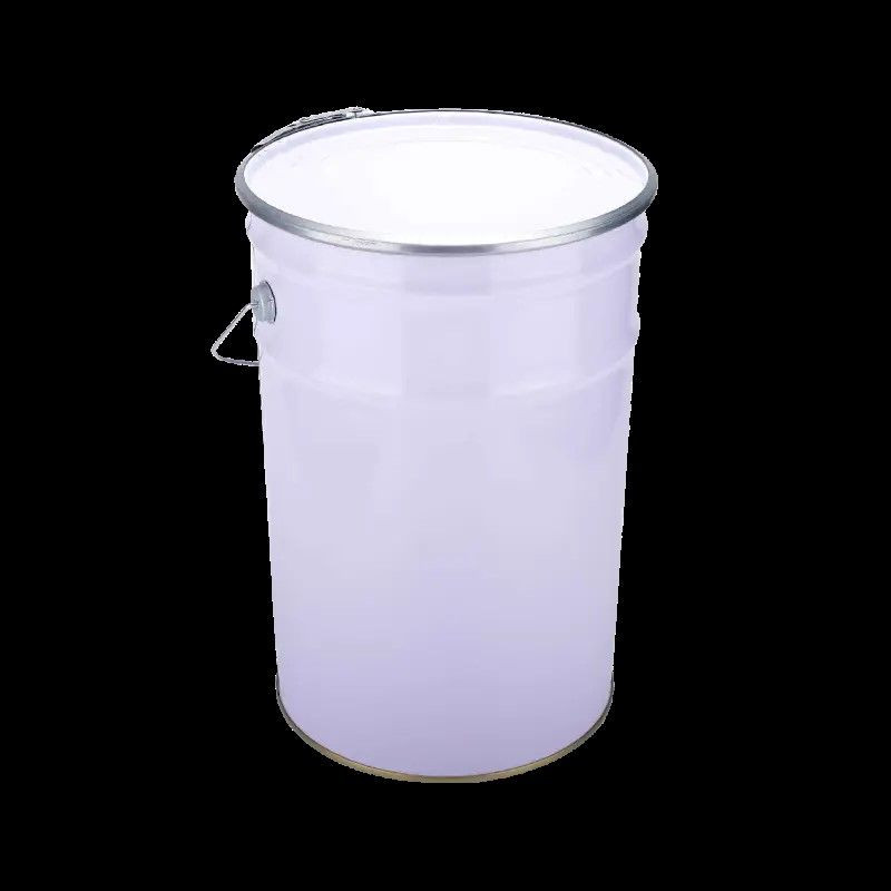 Buy 25 Liter White Paint Bucket With Lock Ring Lid For Paint from ...