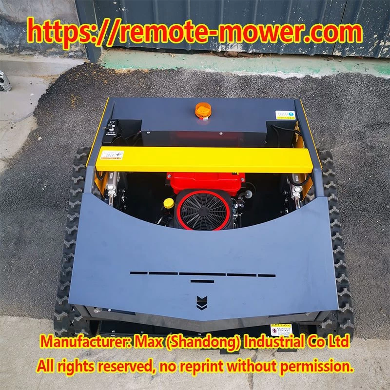 Buy High Efficiency Crawler Slope Mowers With Remote Controlled Brush ...