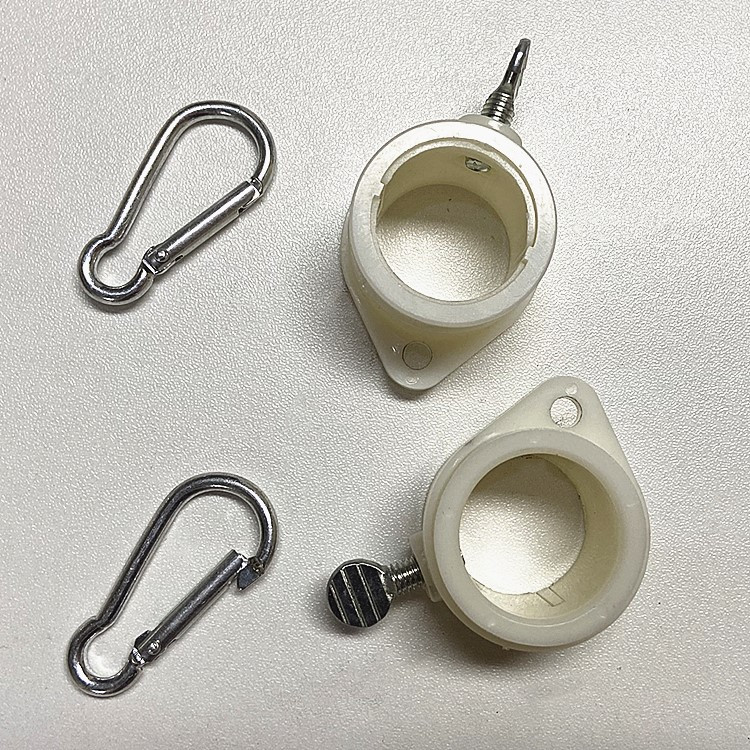 Buy 1 1.15 1.26 Inches Flexible Rotating Flag Pole Mounting Rings With ...