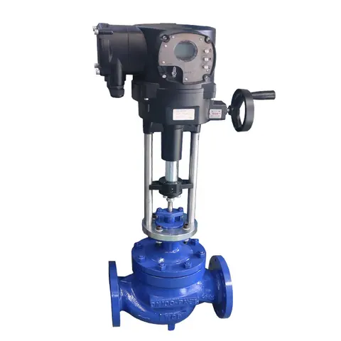 Buy 1-20 Inch Control Valve Pn25 Wcb Cf8 Ductile Iron Electric Actuator ...